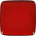 Better Homes & Gardens Rave Square Dinnerware, Red, Set Of 16 - Walmart.com