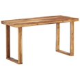 vidaXL Dining Table Kitchen Table Dining Room Dinner Table Solid ...