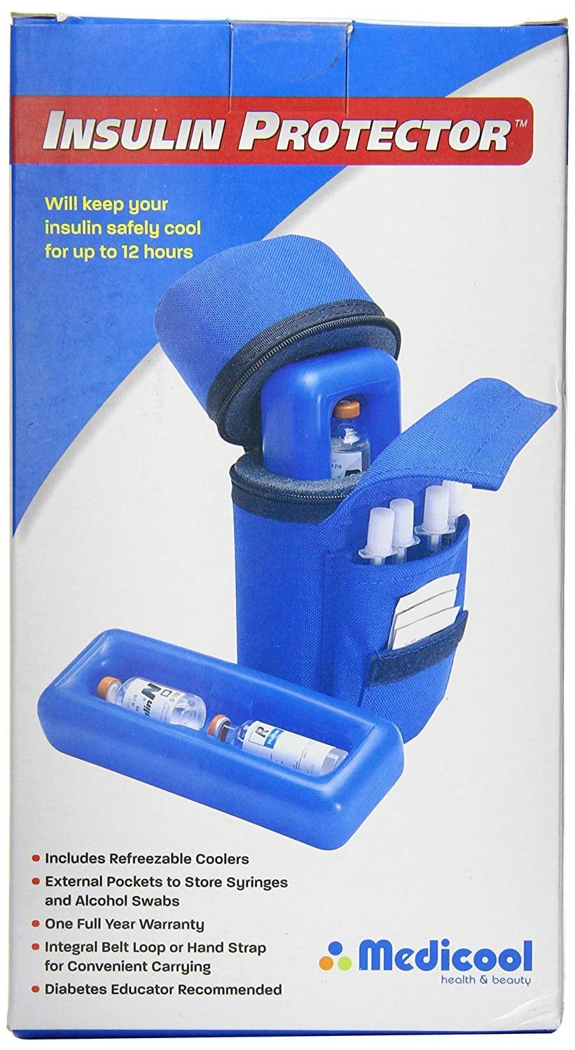 Medicool Insulin Protector, Black - Walmart.com