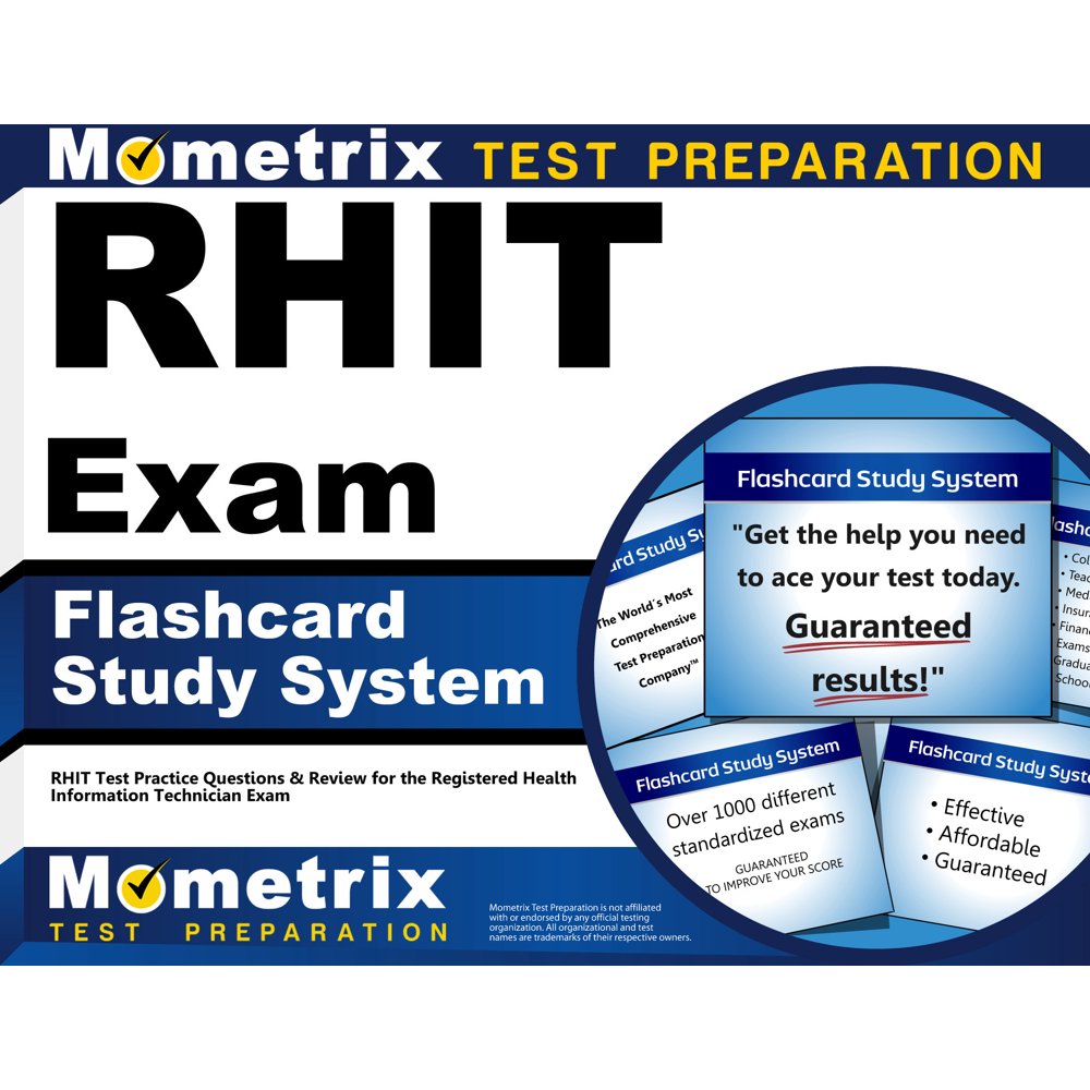Rhit Exam Flashcard Study System : Rhit Test Practice Questions and ...
