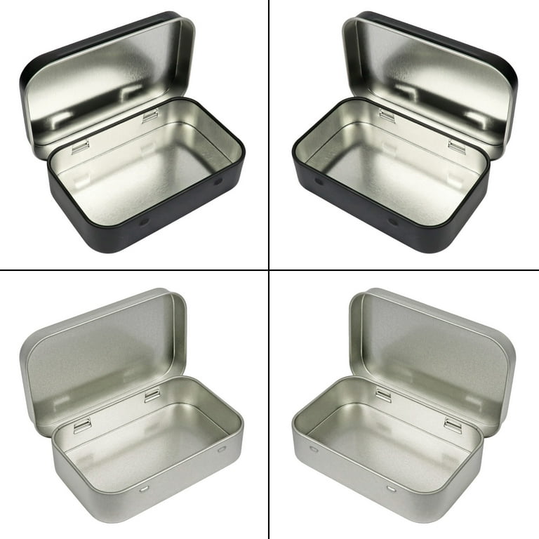 Aluminum Boxes With Hinged Lids