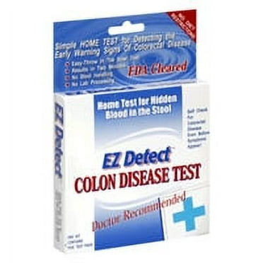 EZ Detect Colon Disease Test, FDA Cleared, at Home Colorectal Test Kit ...