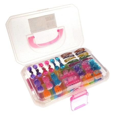 Generic - 100 Piece Girls Hair Accessory Kit - Walmart.com - Walmart.com