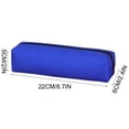 Blue Large Capacity Fabric Pencil Case Pen Bag, Water Repellent ...