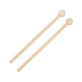 2x Percussion Mallets Drumsticks Portable 21x2cm Musical Parts ...