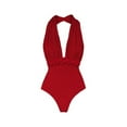 Red Flower One Piece Swimwear With Cover Up Trend Swimsuit 2024 Sexy Biquini Luxury Woman
