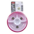 OXO Tot Divided Plate With Removable Ring, Pink - Walmart.com