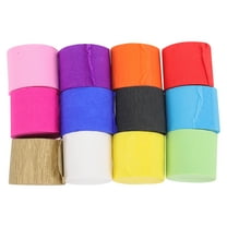 Crepe Paper Streamers,12 Rolls Crepe Paper Streamers for Party, Wedding ...