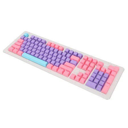PBT Keyboard Keycaps, 108 Key Two Color Injection Molding Matte ...