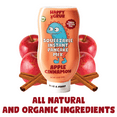 Happy Grub Squeezable Instant Pancake Mix, 8.5 oz., Apple Cinnamon ...