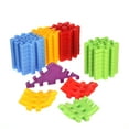 Little Tikes Waffle Blocks Interlocking Building Block Set with 100 ...