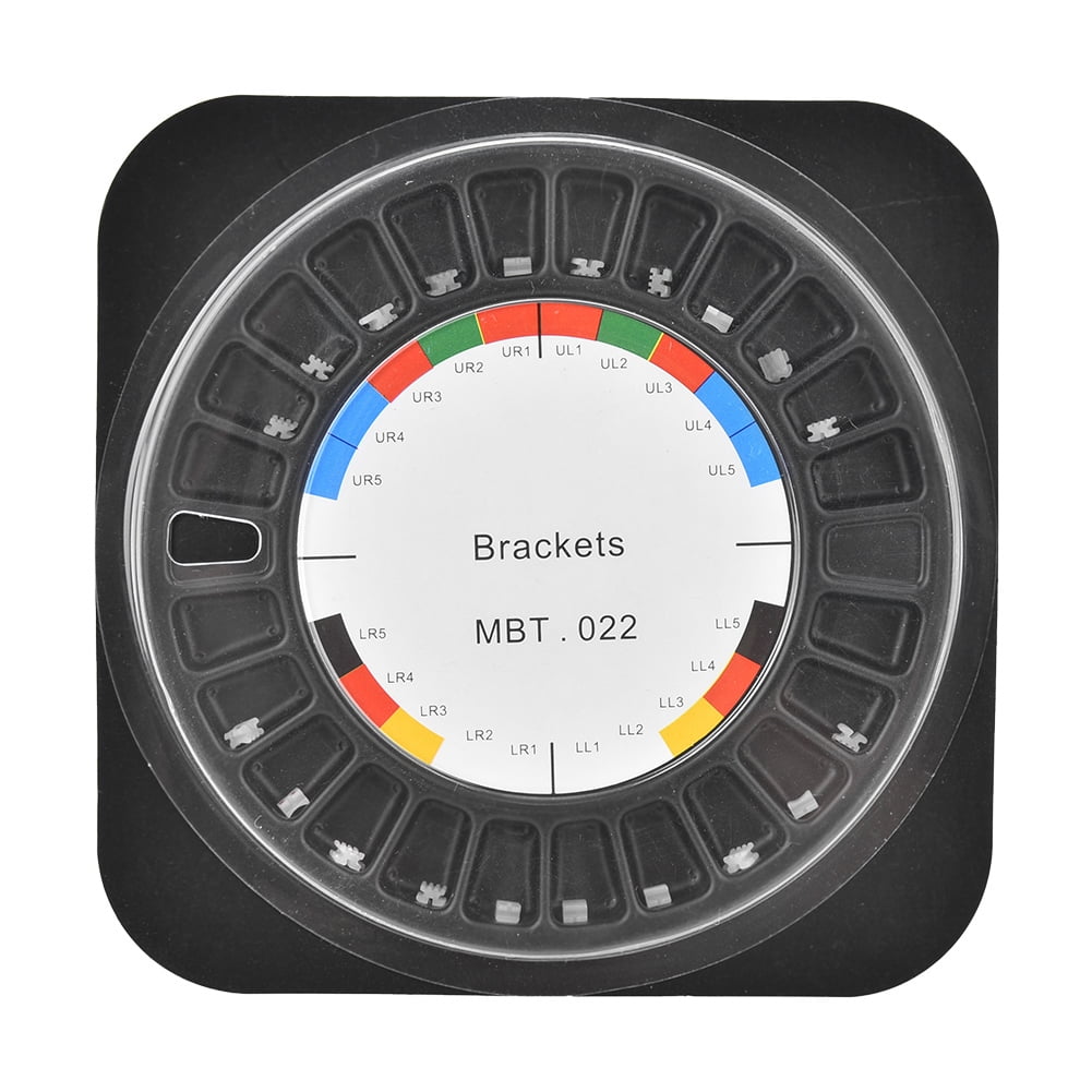 Brackets de ortodoncia, 20 piezas Brackets de cerámica para ortodoncia ...