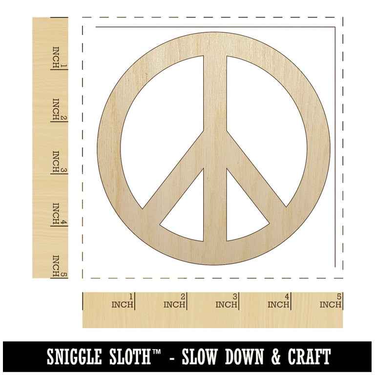 Peace Sign Template Printable