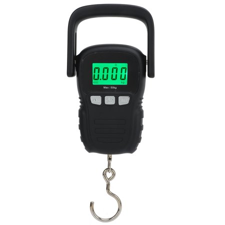 Hanging Weight Scale, Clear Display Stainless Steel Shackle Digital ...
