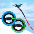 Kite Reel Winder Fire Wheel String Spool with String 14/16/18cm Kite ...