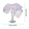 AuroraX Glow in the Dark Aquarium Decor Luminous Sea Anemone Fresh ...