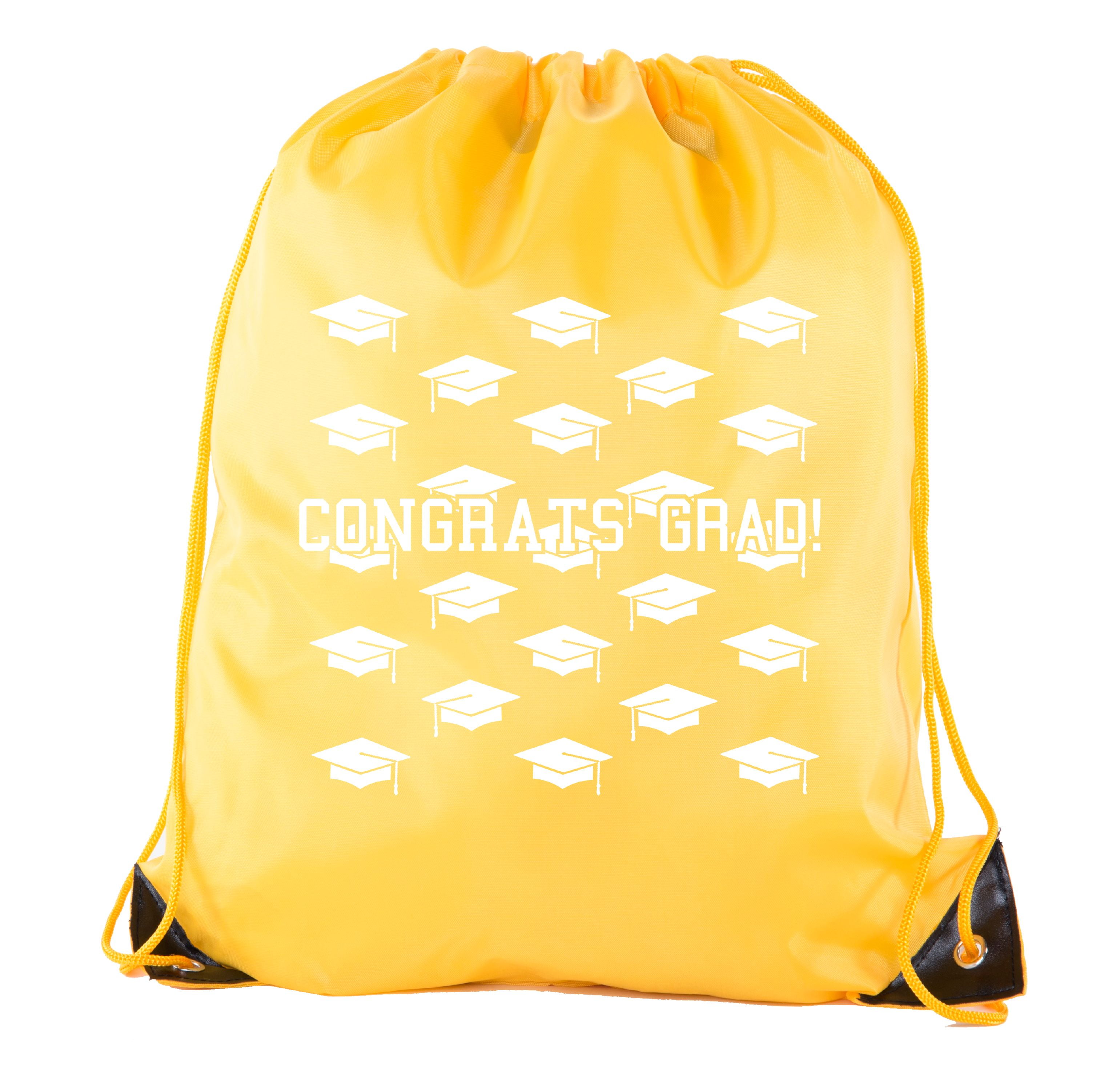 Senior Graduation Drawstring Backpacks Personalized Party Favor Cinch ...