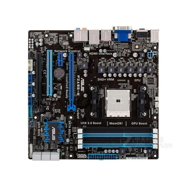 Placa base ASUS F2A85-M con conector FM2, AMD A85X, DDR3, micro ATX | Bodega Aurrera en línea
