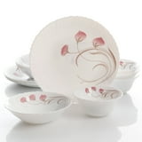 Oster Annis 12 Pc. Tempered Glass Dinnerware Set - Walmart.com