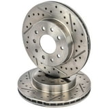 JEGS 630615 Performance GM Rear Disc Brake Conversion Kit with Raw ...