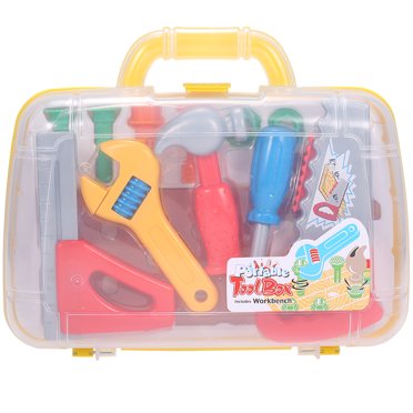 VTech Drill and Learn Toolbox With Working Drill and Tools - Walmart.com