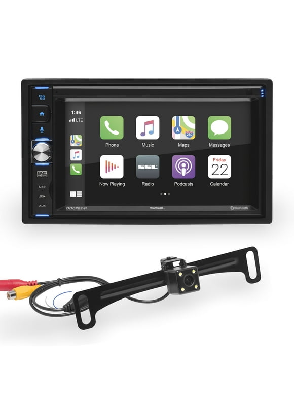 Double Din Car Stereos with Apple Carplay in Double Din Car Stereos ...