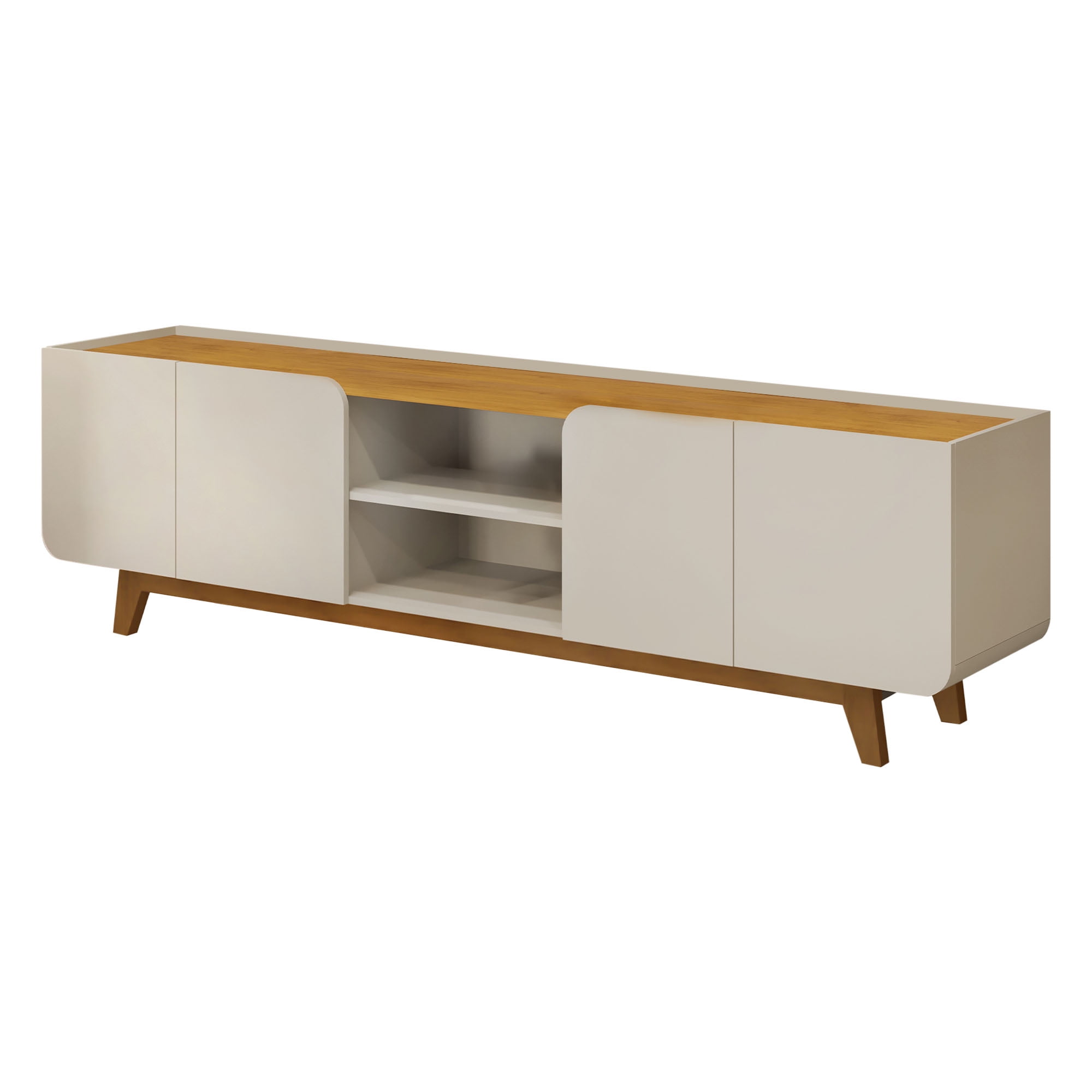 Moveis Mesa Rack para TV de hasta 75" Moderno Modelo Nadine | Bodega ...