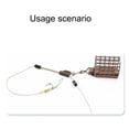 Quickly Install PVC Fishing Swivels Rod Tangles Design Enhances Line ...