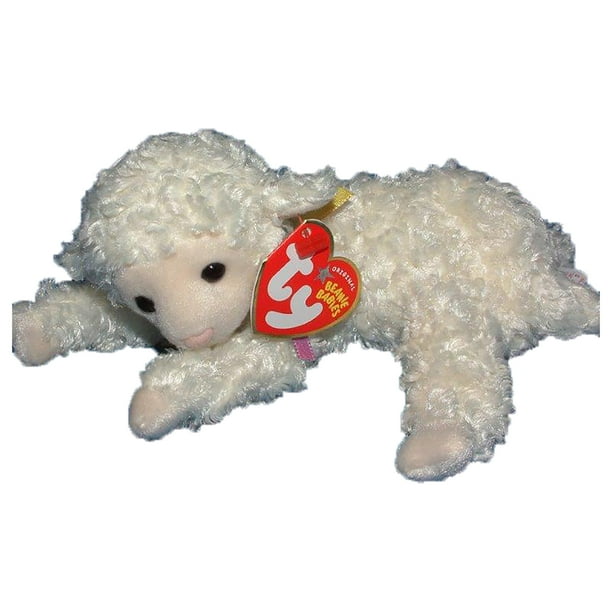 Ty Beanie Baby: Tender the Lamb | Stuffed Animal | MWMT - Walmart.com