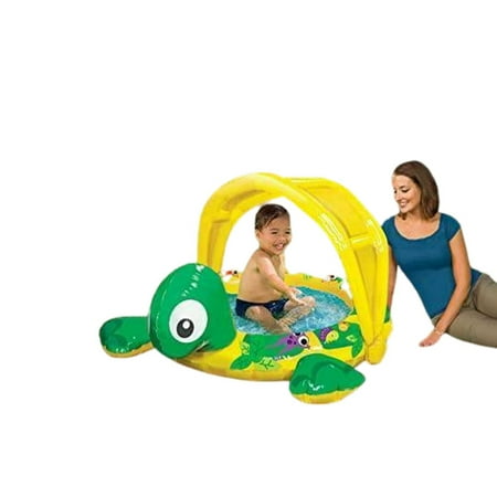 Banzai Boys/Girls Shady Time Turtle Paddling Pool Set | Walmart Canada
