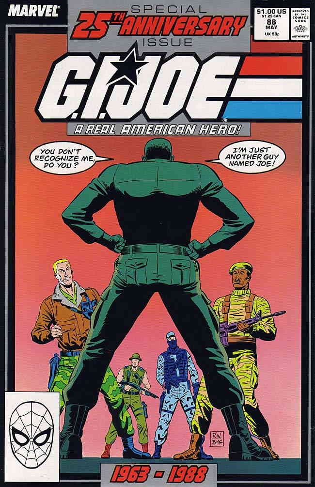 G.I. Joe, A Real American Hero #86 VF ; Marvel Comic Book - Walmart.com