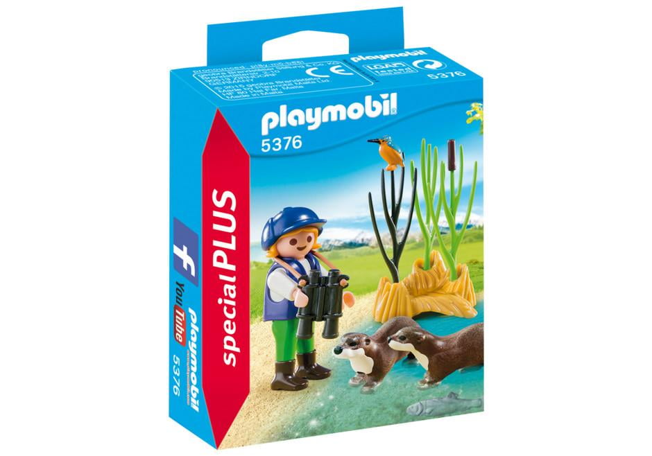 Playmobil - 5376 | Special Plus: Young Explorer With Otters | Walmart ...