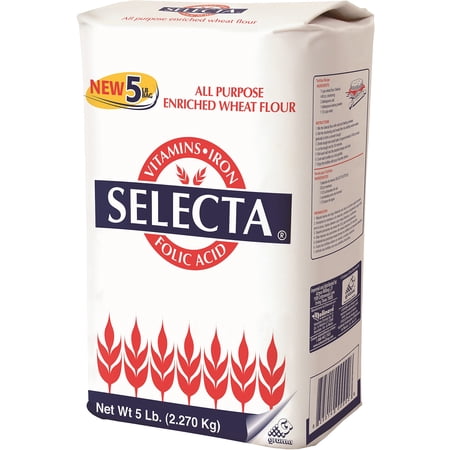Selecta All Purpose Enriched Wheat Flour, 5 lb - Walmart.com