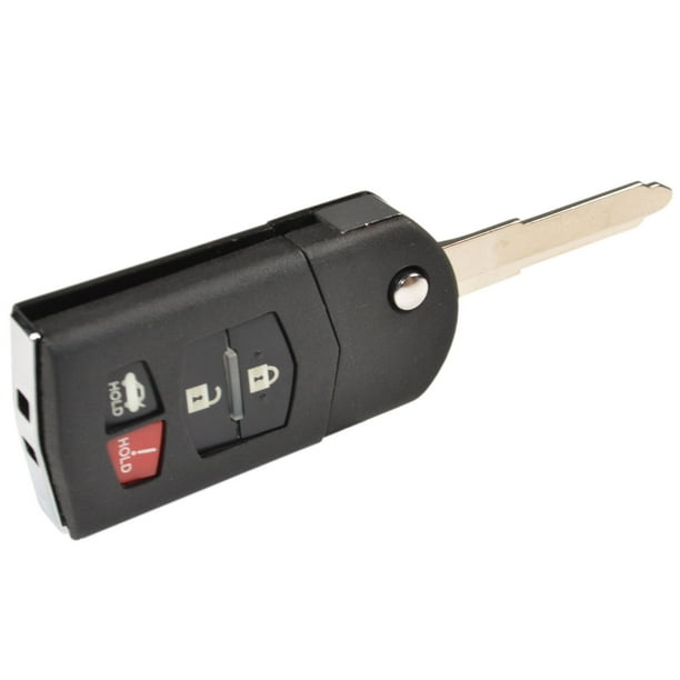 HQRP Remote Flip Folding Key Fob Shell Case Keyless Entry w/4 Buttons ...