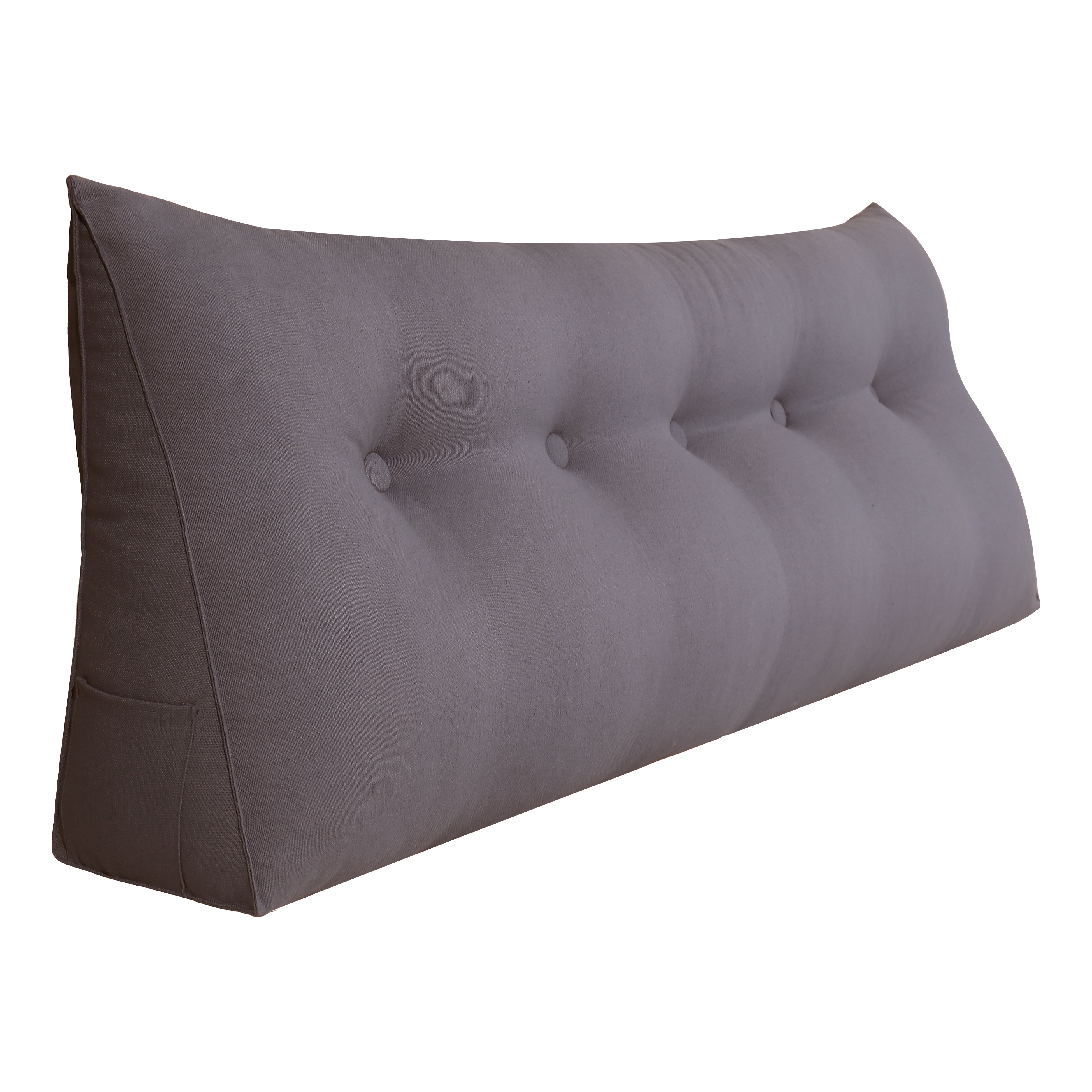 WOWMAX Sofa Daybed Large Filled Triangular Wedge Cushion Bed Backrest ...