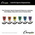 Champion Sports, Stopwatch Timer Set, Waterproof Digital, 6 Pack ...