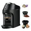 Kuhitley 3-in-1 Coffee Maker, Espresso Machine for Nespresso, K-Cup Pod, Ground Coffee, 19 Bar ...