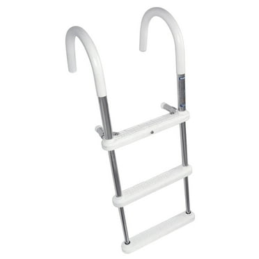 Windline TDL-4E Telescoping Removable Stainless Steel Pontoon Ladder ...