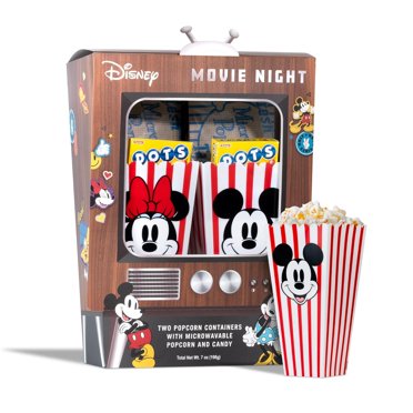 Deluxe Family Movie Night Theater Boxed Candy Popcorn Snack Gift Bundle ...