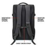 ENHANCE Board Game Storage Backpack - Black with Shoulder Straps ...