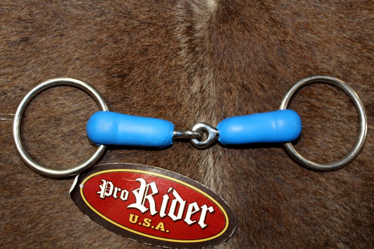 Challenger Loose Ring Soft Rubber 6" Mouth Snaffle Horse Bit 35396 ...