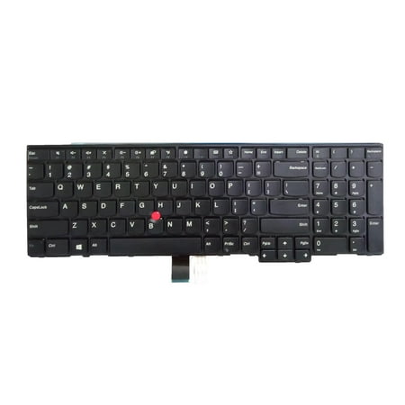 US Keyboard US Layout Notebook Keyboard Durable Matte with Pointer ...