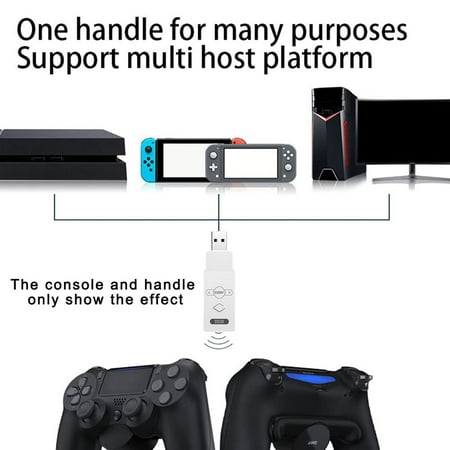 SOOSI DS50 Durable Portable Wireless Controller Adapter With Smart LED ...