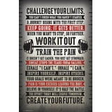 Challenge Your Limits Wall Poster, 22.375" x 34" - Walmart.com