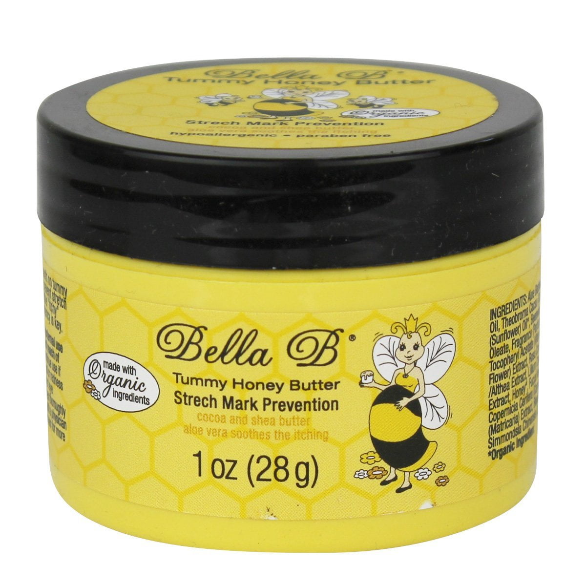 BELLA B Tummy Honey Butter 1 oz - Tummy Butter For Fading Stretch Marks ...