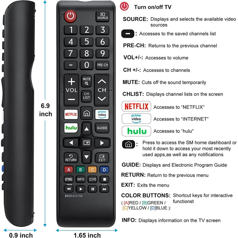 Samsung Smart Tv Remote Netflix