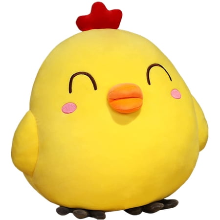 Yellow Chicken Stuffed Plush, Chubby Yellow Chicken Stuffed Plush Toy ...