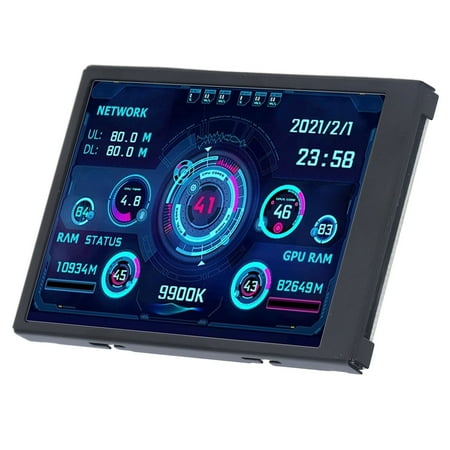 IPS Secondary Screen, Easy To Connect 320x480 Resolution USB Type C ...