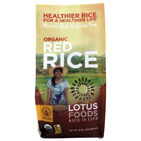 Lotus Foods - Organic Red Rice - 15 oz. | Walmart Canada