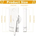 20 Pack Zinc Alloy Window Sash Locks Hardware - Walmart.com